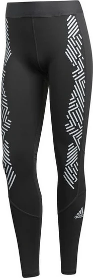 Adidas Alphaskin Long Γυναικείο Κολάν Μακρύ Ψηλόμεσο Μαύρο FJ7161 ...
