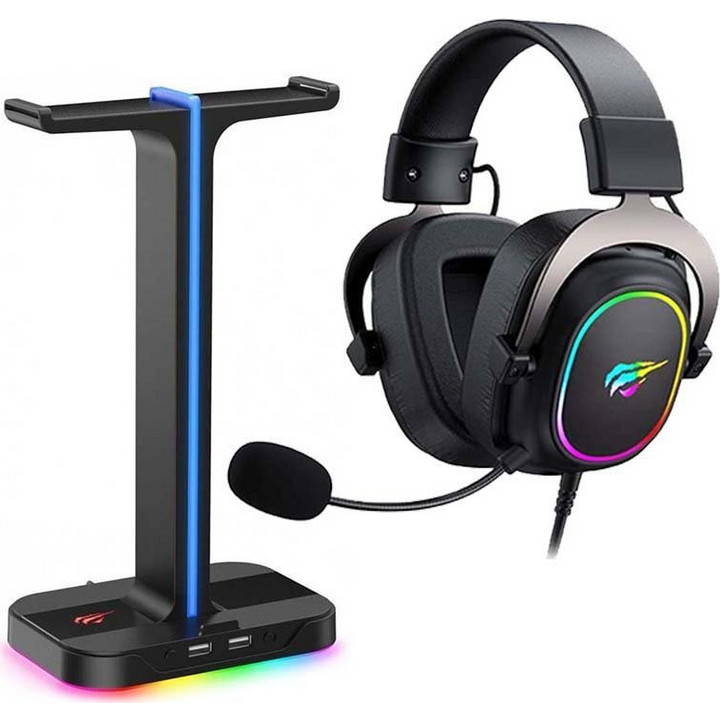 Havit H2002P Set Gaming Headset Over Ear Black | BestPrice.gr