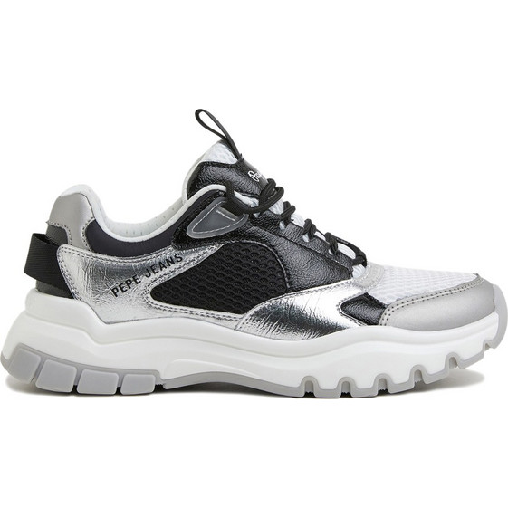 Pepe Jeans Banksy Future Γυναικεία Sneakers Chunky Μαύρα PLS31480-999 ...
