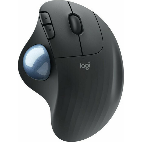 Logitech Ergo M575 Ασύρματο Bluetooth Ποντίκι Εργονομικό με TrackBall ...