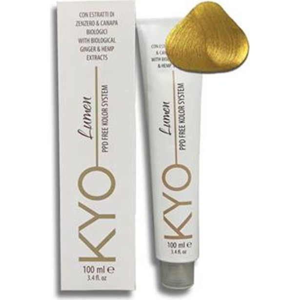 Kyo Lumen Professional Oro Χρυσό Μόνιμη Βαφή Μαλλιών Χωρίς Αμμωνία ...