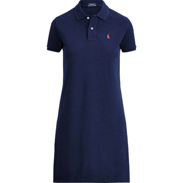Polo Ralph Lauren Mini Καλοκαιρινό Καθημερινό Φόρεμα Navy Μπλε ...