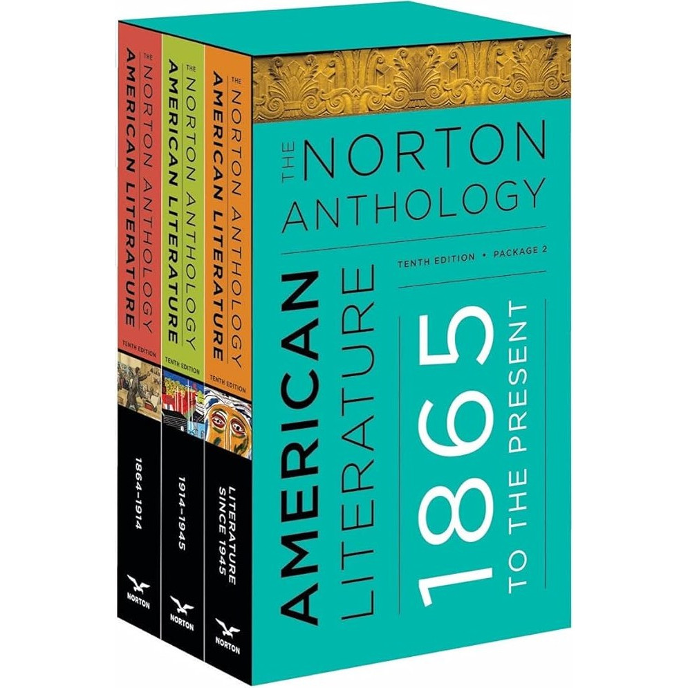 THE NORTON ANTHOLOGY OF AMERICAN LITERATURE VOL C, D, E 10TH ED PB ...