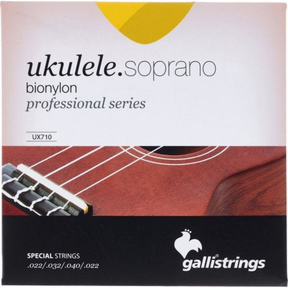 Galli UX710 Σετ 4 Χορδές Ukelele Nylon 22V-40" 1/4 | BestPrice.gr