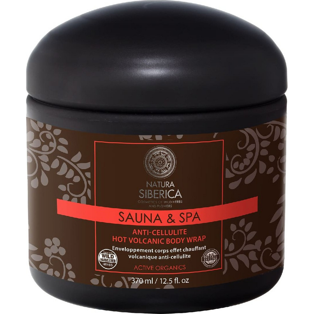 Natura Siberica Sauna & Spa Anti-Cellulite Hot Volcanic Body Wrap Κρέμα ...