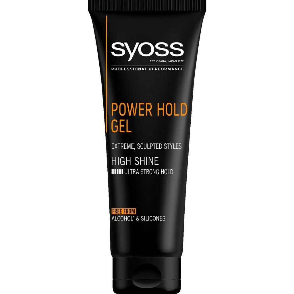 Syoss Men Power Hold Sculpting Gel Μαλλιών Ανδρικό Πολύ Δυνατό Κράτημα 250ml | BestPrice.gr