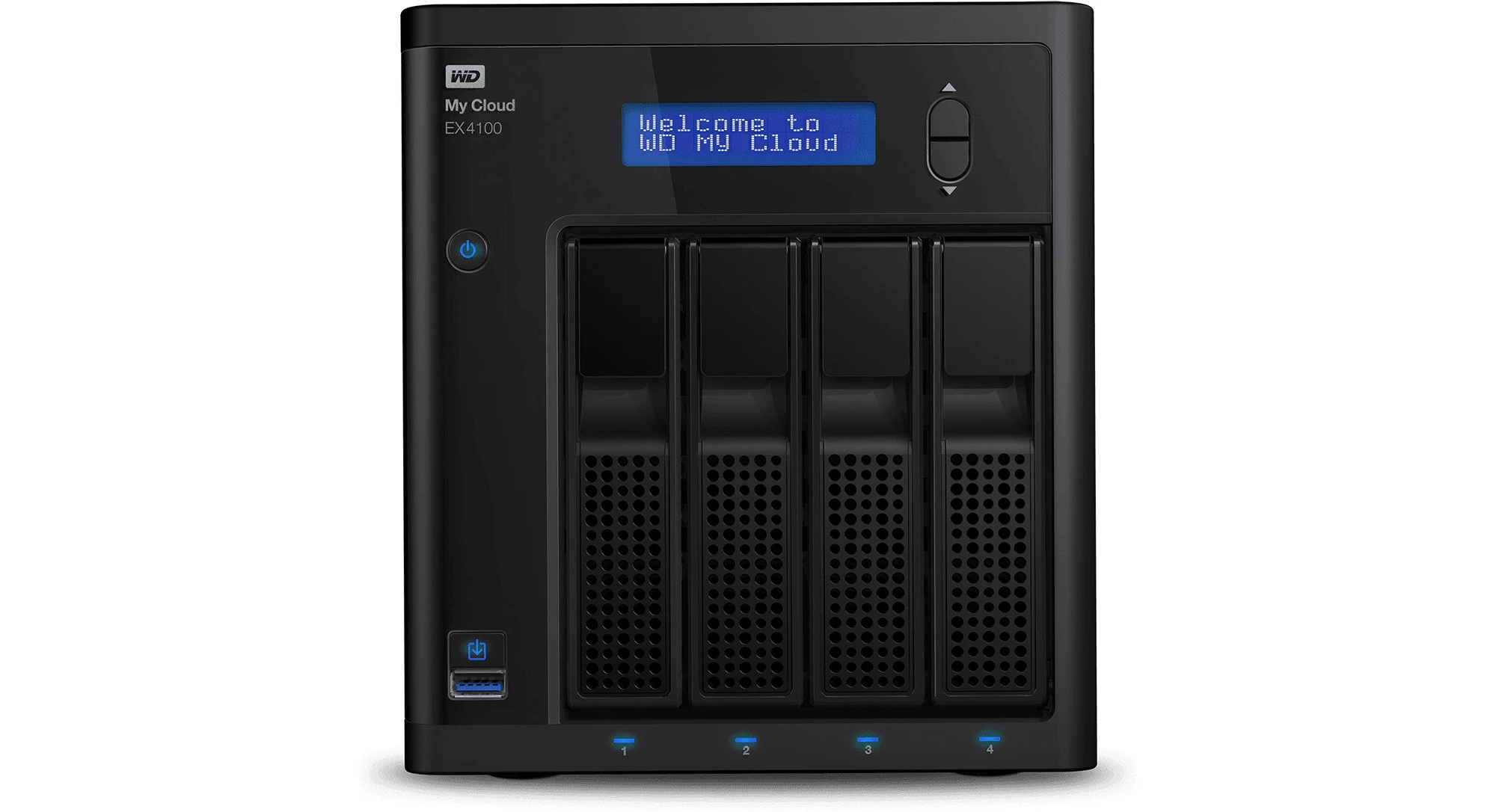 Western Digital My Cloud EX4100 NAS Tower με 4 Θέσεις για HDD και 2 ...