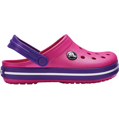 Crocs Crocband Clogs Παιδικά Παπούτσια Θαλάσσης για Κορίτσι Φούξια ...