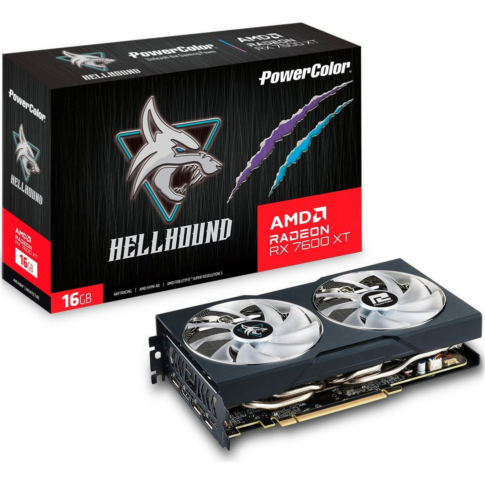 Κάρτες Γραφικών PowerColor Radeon RX 7600 XT OverClocked | BestPrice.gr