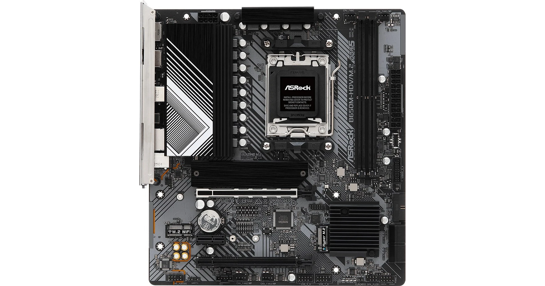 Asrock B650M-HDV/M.2 Motherboard Micro ATX με AMD AM5 Socket | BestPrice.gr