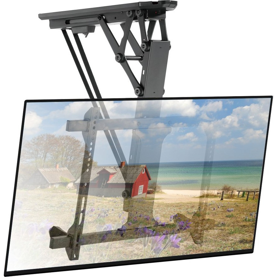 Techly ICA-PLB 546M Βάση Τηλεόρασης Οροφής Περιστρεφόμενη με Βραχίονα ...