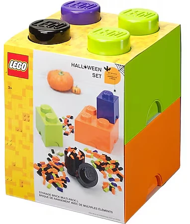 Lego Storage Brick Multi-Pack Halloween Set για 3+ Ετών 40150800 ...