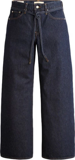 Levi's Ψηλόμεσο Γυναικείο Τζιν Παντελόνι Loose Εφαρμογή Navy Μπλε A8701 ...