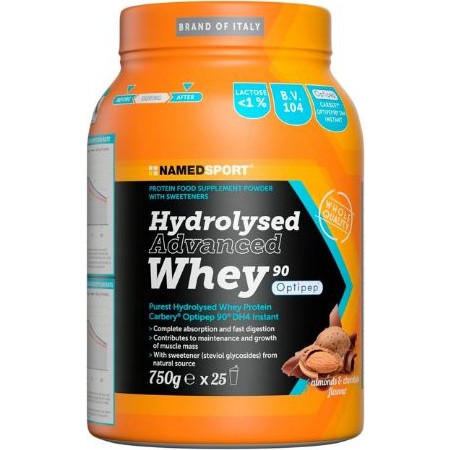 NamedSport Hydrolysed Advanced Whey Almond Chocolate Πρωτεΐνη Ορού ...