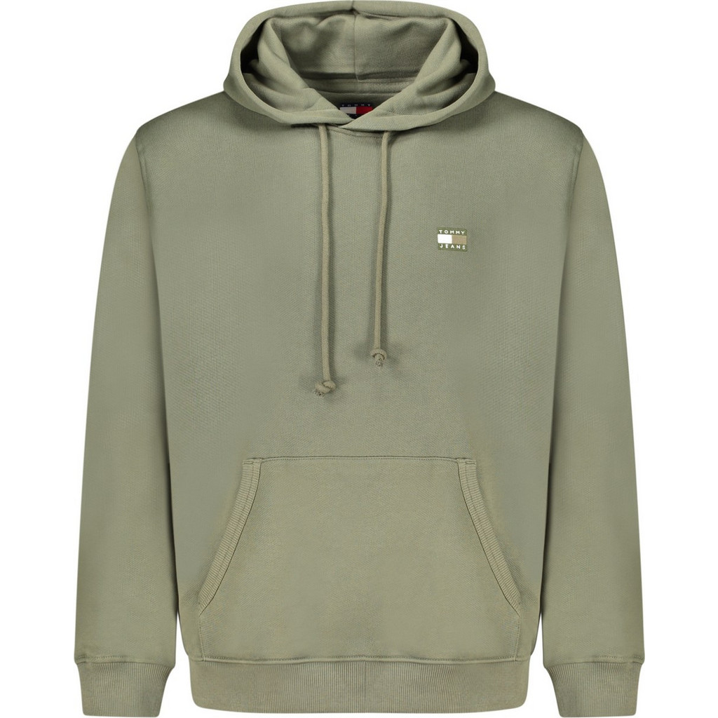 Tommy Hilfiger Ανδρικό Φούτερ με Κουκούλα & Τσέπες Χακί DM0DM20258-0H7 ...