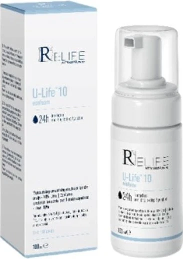Menarini Relife U-Life 10% Urea Ecofoam Αφρός Μαλλιών για Επανόρθωση ...