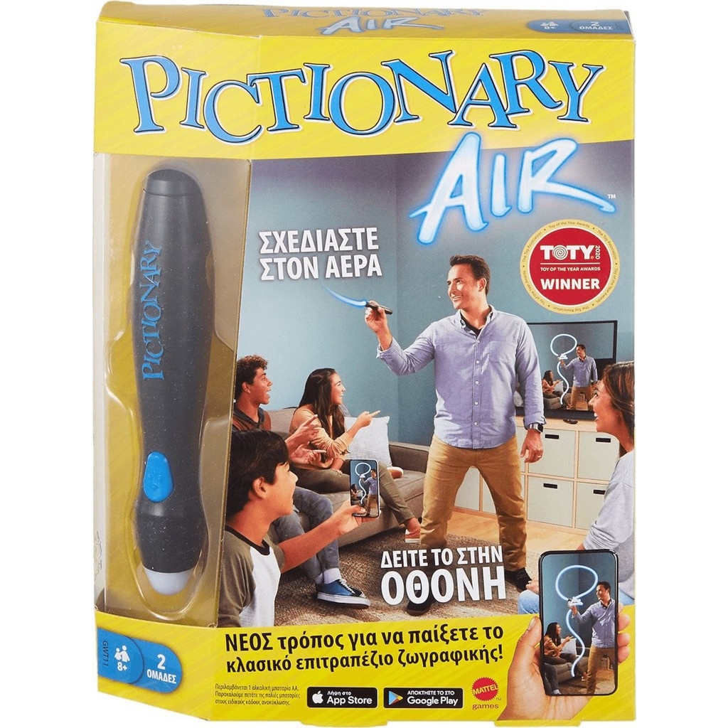 Hasbro Pictionary Air Επιτραπέζιο Παιχνίδι για 8+ Ετών για 3-12 Παίκτες ...