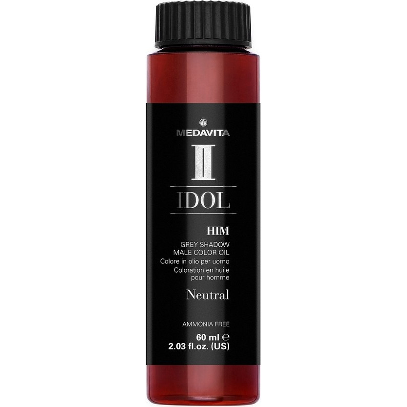 Medavita Idol Him Male Color Oil Neutral Ανδρική Ημιμόνιμη Βαφή Μαλλιών ...