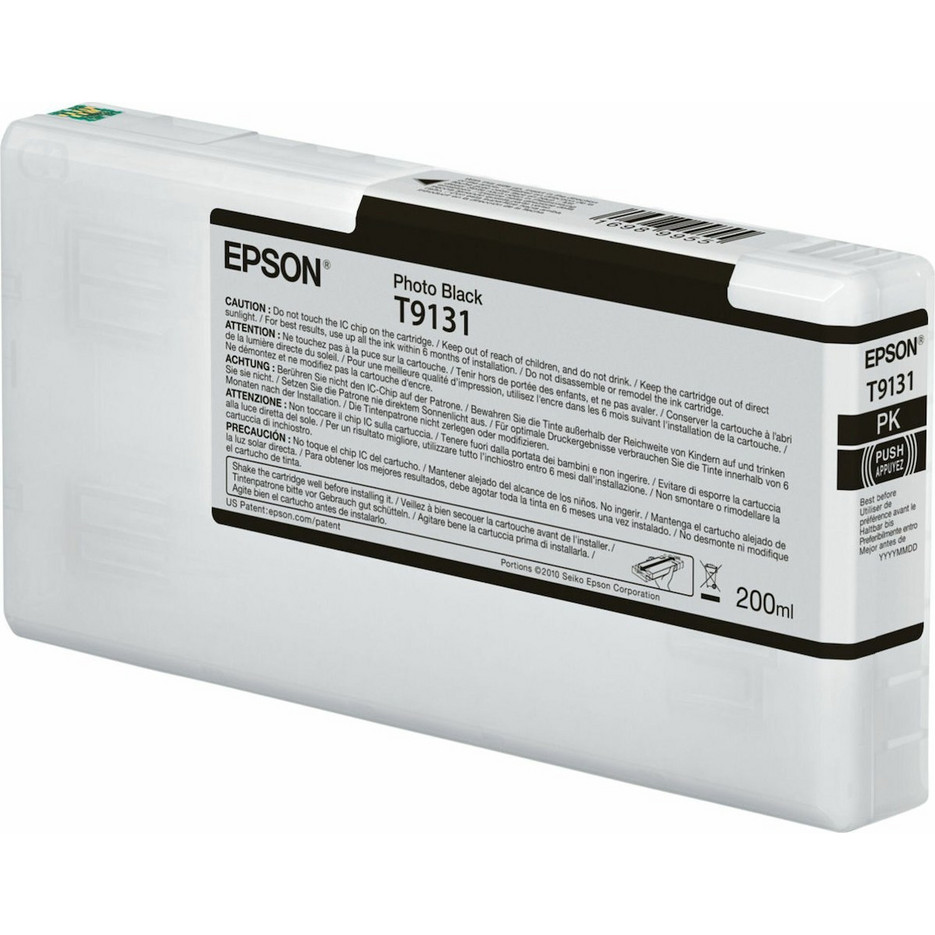 Epson T9131 Photo Black Μελάνι Εκτυπωτή Inkjet C13T913100 | BestPrice.gr