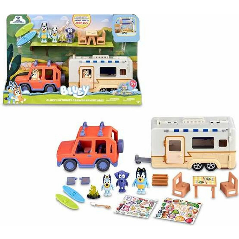 Moose Toys Bluey Ultimate Caravan Adventures Τροχόσπιτο BLY53000 ...