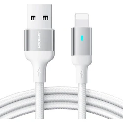 Joyroom S-CL020A3 Braided LED USB-C to Lightning Cable 20W 1.2m White ...