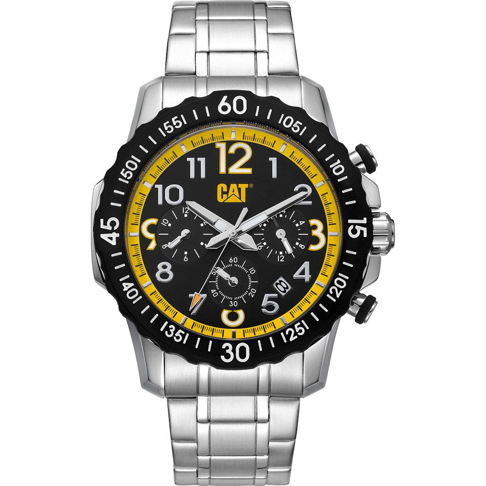CAT Downforce Ανδρικό Ρολόι Χρονογράφος με Ασημί Μεταλλικό Μπρασελέ AP.149.11.117 | BestPrice.gr