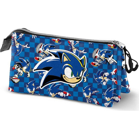 Karactermania Sonic Κασετίνα με 3 Θήκες Μπλε 8445118062953 | BestPrice.gr