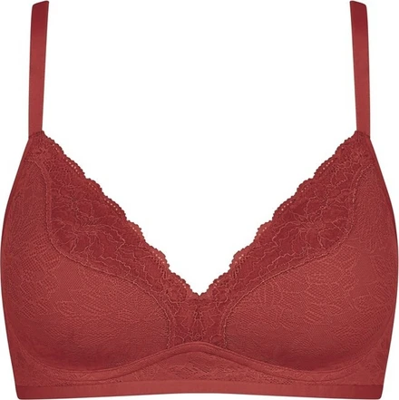 Triumph Fit Smart Bralette με Ελαφριά Ενίσχυση χωρίς Μπανέλα Κόκκινο ...