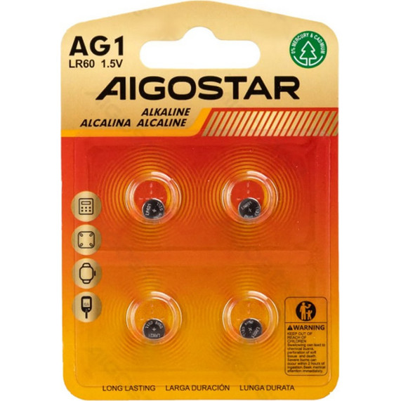 Aigostar LR60 AG1 4τμχ | BestPrice.gr