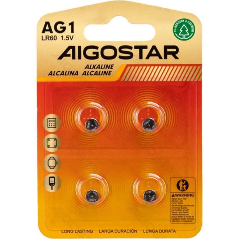 Aigostar LR60 AG1 4τμχ | BestPrice.gr