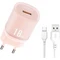 XO L157 Φορτιστής με Καλώδιο Micro USB με Θύρα USB-A 18W Quick Charge 3 ...