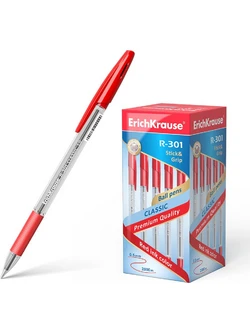 ErichKrause R-301 Orange Stick Στυλό Διαρκείας 0.7mm Κόκκινο 43196 ...
