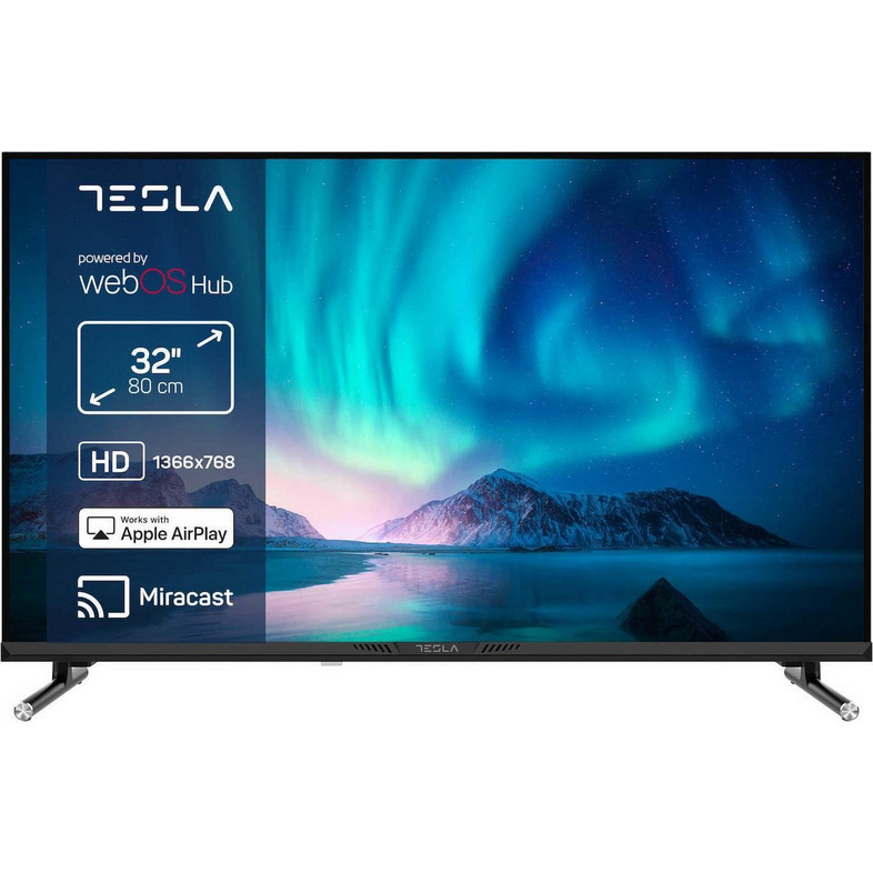Tesla 32E645BHW Smart Τηλεόραση 32" HD Ready LED HDR (2025) | BestPrice.gr