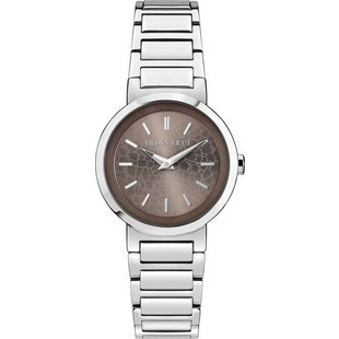 Trussardi T-Bridge Γυναικείο Ρολόι με Ασημί Μεταλλικό Μπρασελέ ...