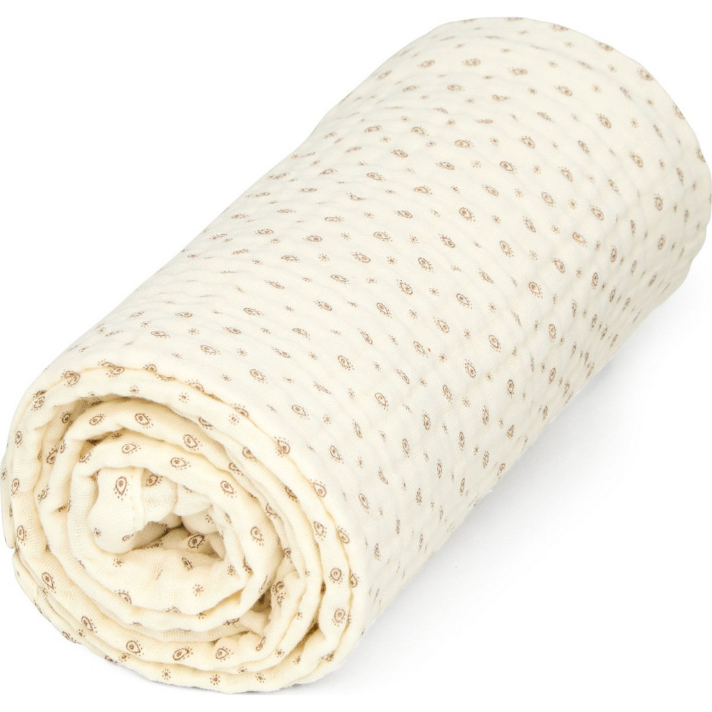 Cam Cam Copenhagen Rowan Κουβέρτα Αγκαλιάς 100x100 Μπεζ | BestPrice.gr