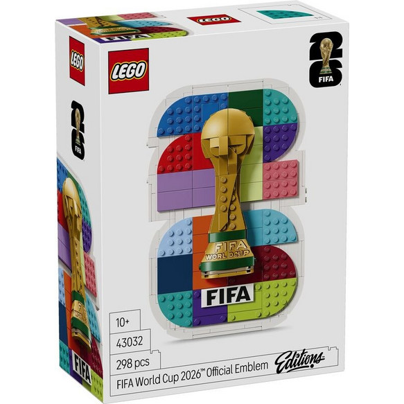 Lego Editions FIFA World Cup 2026 Official Emblem για 10+ Ετών 43032 ...