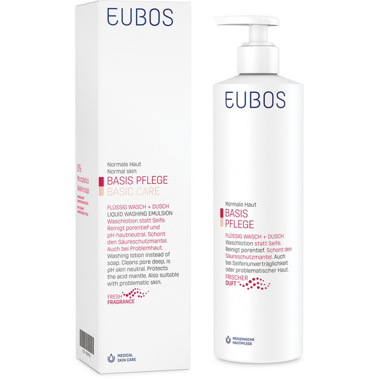 Eubos Liquid Red Αφρόλουτρο σε Gel για Λιπαρό Δέρμα 400ml | BestPrice.gr