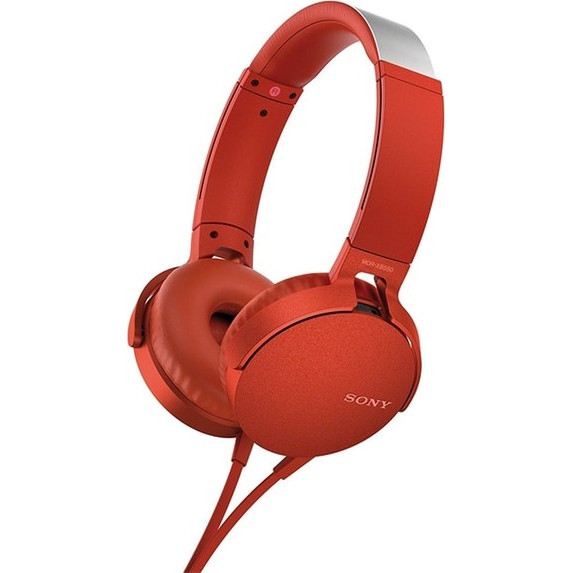 Sony MDR-XB550AP Red | BestPrice.gr