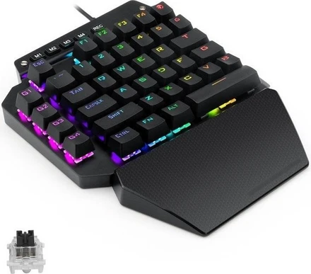Axis K700 Shaft Μηχανικό Gaming Keypad με Custom Διακόπτες RGB Black ...