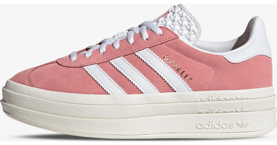 Adidas Gazelle Bold Γυναικεία Sneakers Flatforms Κοραλί IG9653 ...