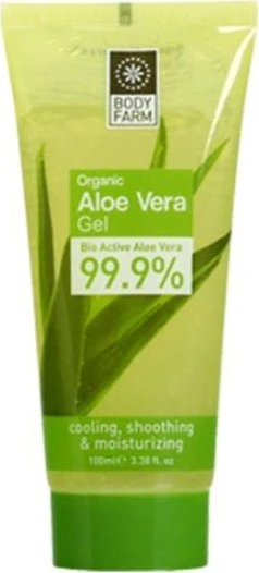 Bodyfarm Organic 99% Aloe Vera Gel 100ml | BestPrice.gr