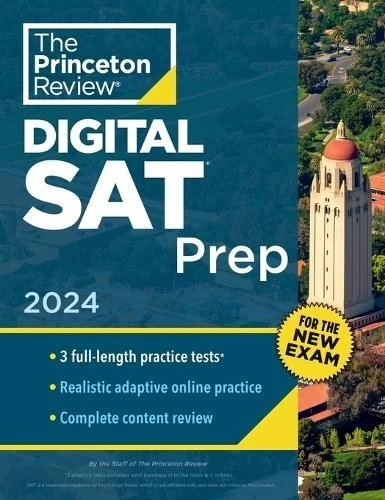 Princeton Review SAT Prep, 2024: 3 Practice Tests + Review + Online ...