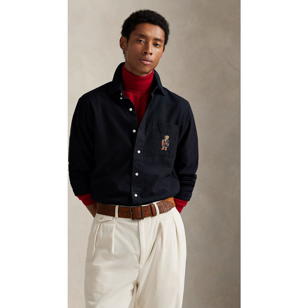 Polo Ralph Lauren Ανδρικό Πουκάμισο Βαμβακερό Μακρυμάνικο Κανονική ...