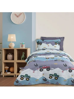 Das Home Παιδικό Κουβερλί Μονό Microfiber 160x240 4813 Γαλάζιο ...
