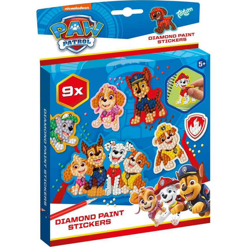 Totum Paw Patrol Αυτοκόλλητα Diamond Painting Kit TT721203 | BestPrice.gr