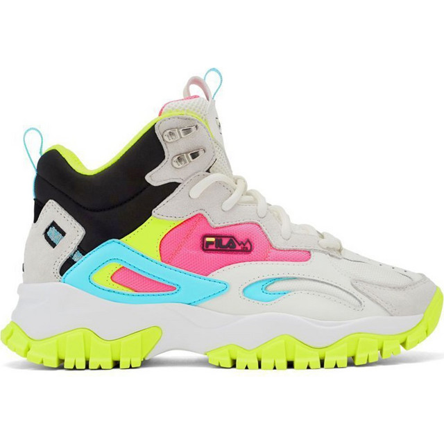 Fila Ray Tracer Tr2 Γυναικεία Sneakers Chunky Μποτάκια Πολύχρωμα ...