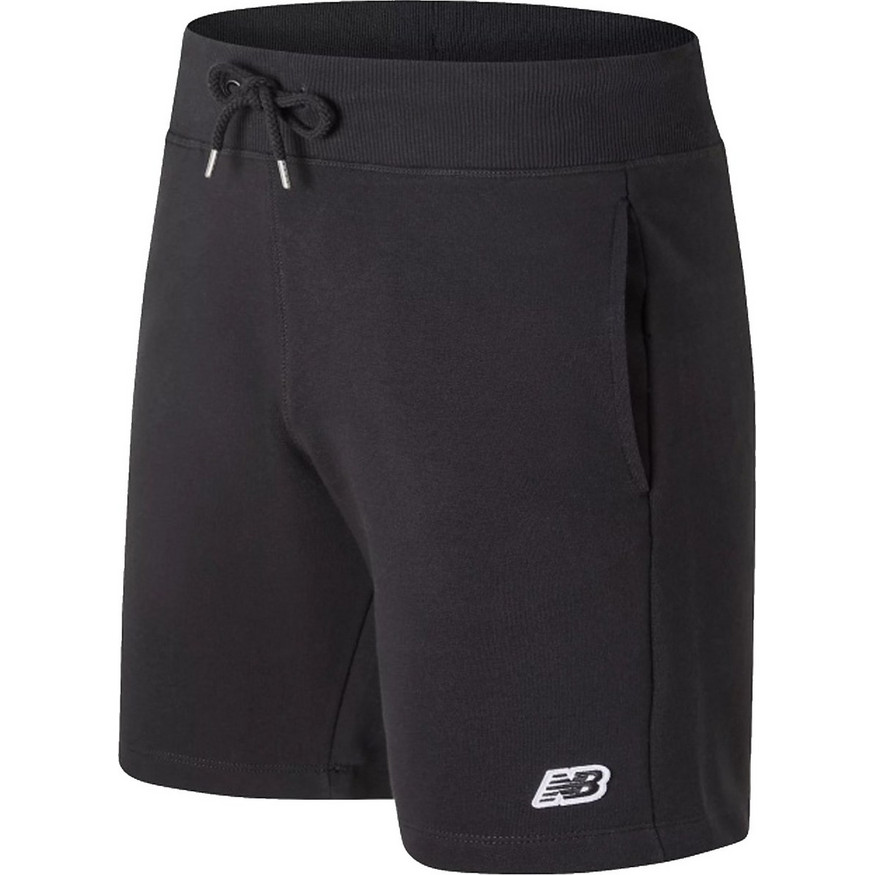 New Balance Small Logo Αθλητική Ανδρική Βερμούδα Μαύρη MS23600-BK ...