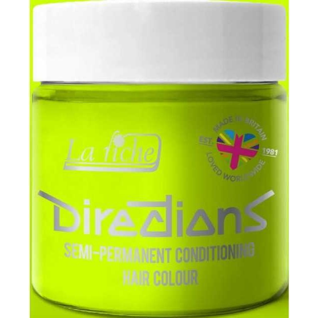 La Riche Directions Fluorescent Lime Ημιμόνιμη Βαφή Μαλλιών 88ml ...