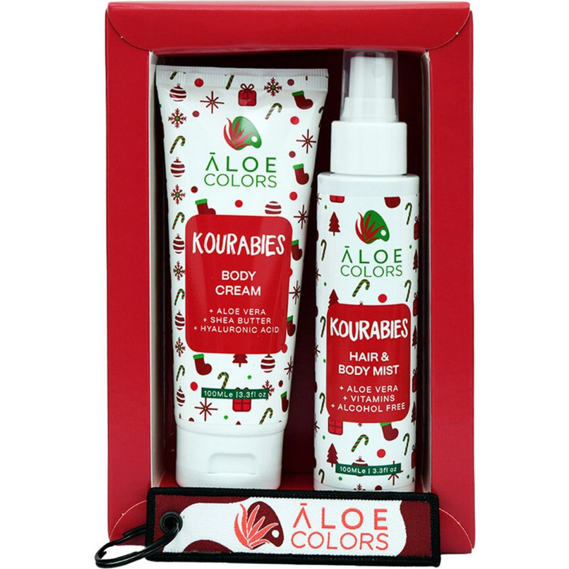 Aloe+ Colors Kourabies Body Cream 100ml + Hair & Body Mist 100ml ...