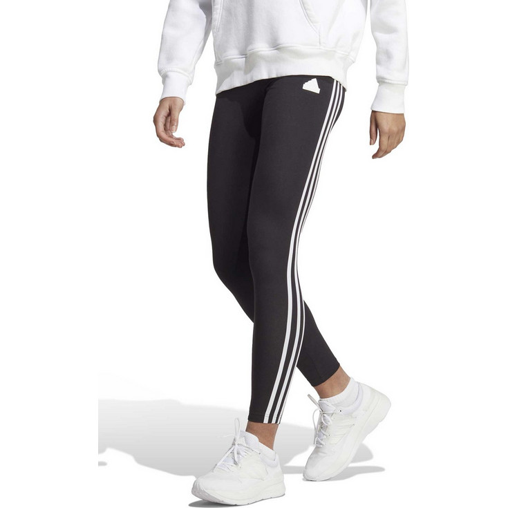 Adidas Future Icons 3-Stripes Γυναικείο Κολάν Μακρύ Ψηλόμεσο Μαύρο ...